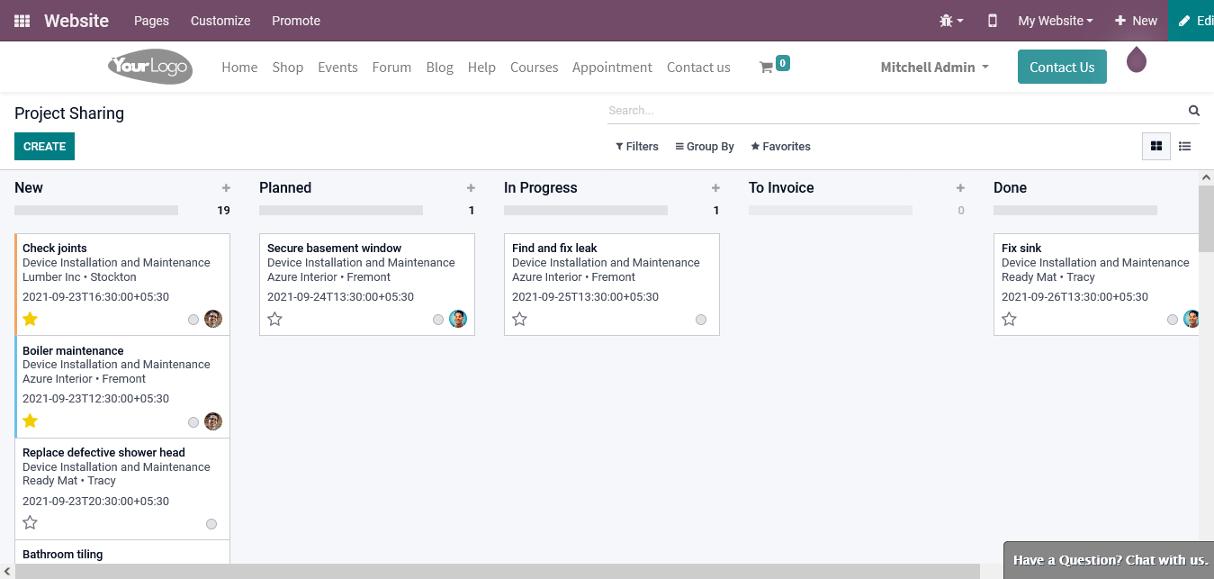 Odoo 15 New Features Of Project Management