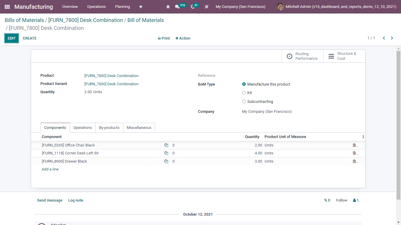 Odoo (MRP) Manufacturing: Smooth Manufacturing and Inventory Control